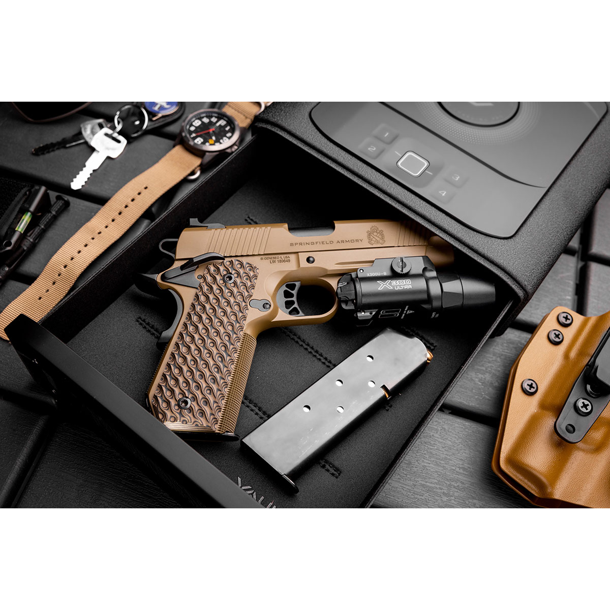 SPRINGFIELD ARMORY 1911 TRP CARRY 45 ACP SEMI-AUTO HANDGUN