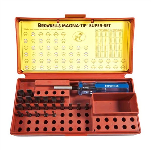 BROWNELLS MAGNA-TIP 22 BIT STARTER SCREWDRIVER SET