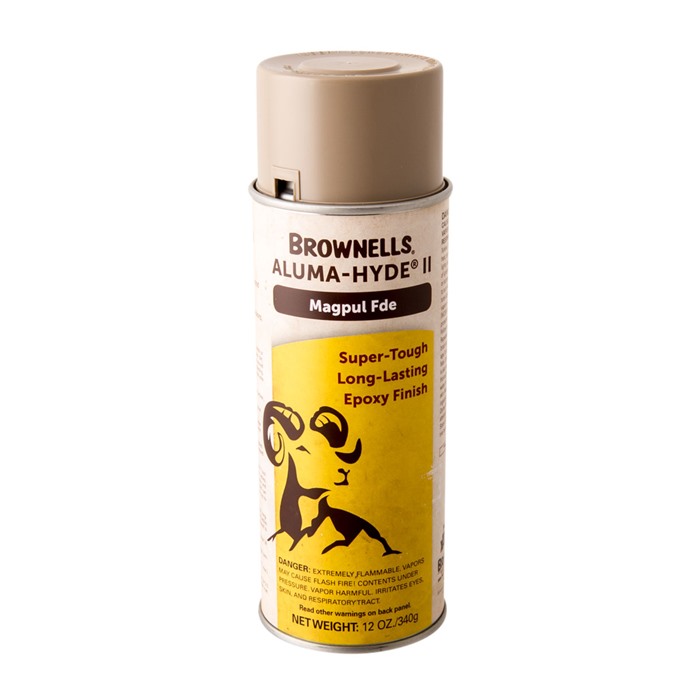BROWNELLS Aluma-Hyde II 12 oz Matte Dark Parkerizing Gray Aerosol SKU ...