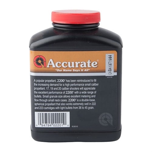 ACCURATE POWDER ACCURATE 2200 POWDERS