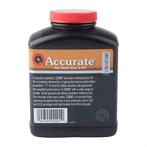 ACCURATE POWDER ACCURATE 2200 POWDERS