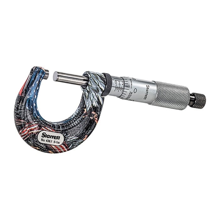 STARRETT AMERICAN PRIDE OUTSIDE MICROMETERS