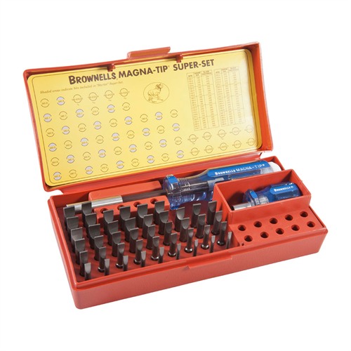 BROWNELLS 44 Bit Professional Set W/Hollow Handle Blue SKU: 080110084