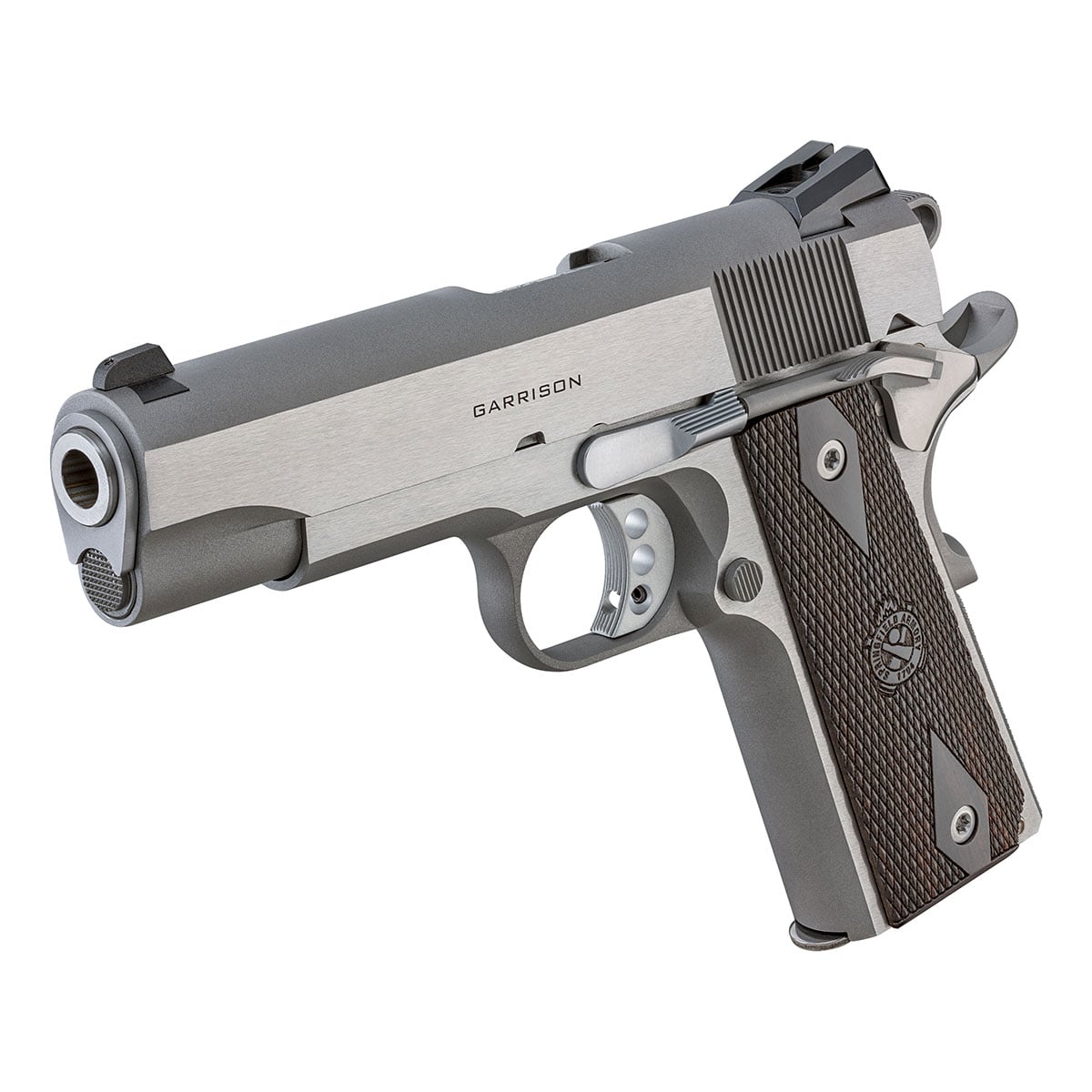 SPRINGFIELD ARMORY 1911 Garrison 9mm Luger 4.25" BBL (1)9RD Mag Blued ...