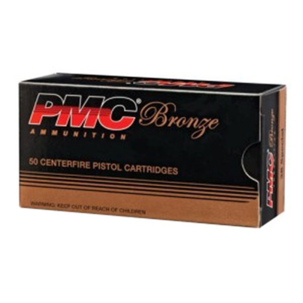 PMC AMMUNITION, INC. BRONZE 9MM LUGER HANDGUN AMMO
