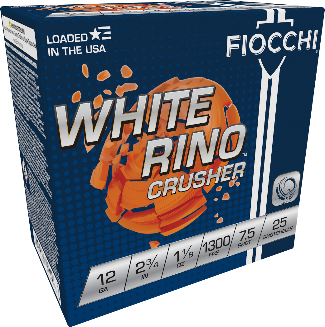 FIOCCHI AMMUNITION WHITE RINO CRUSHER 12 GAUGE AMMO | Brownells