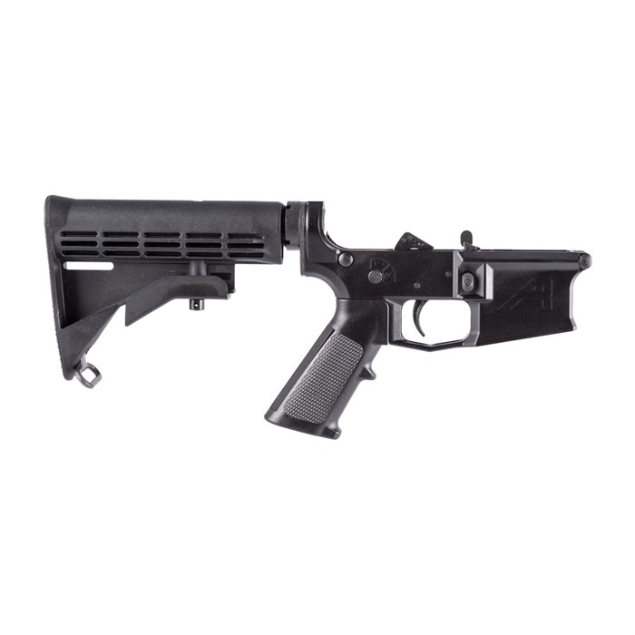 AERO PRECISION M4E1 COMPLETE LOWER RECEIVER W/ A2 GRIP & M4 STOCK FOR AR-15