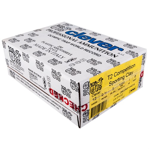 CLEVER CLEVER MIRAGE COMPETITION T2 12GA 3DR 1OZ #8 250/CS