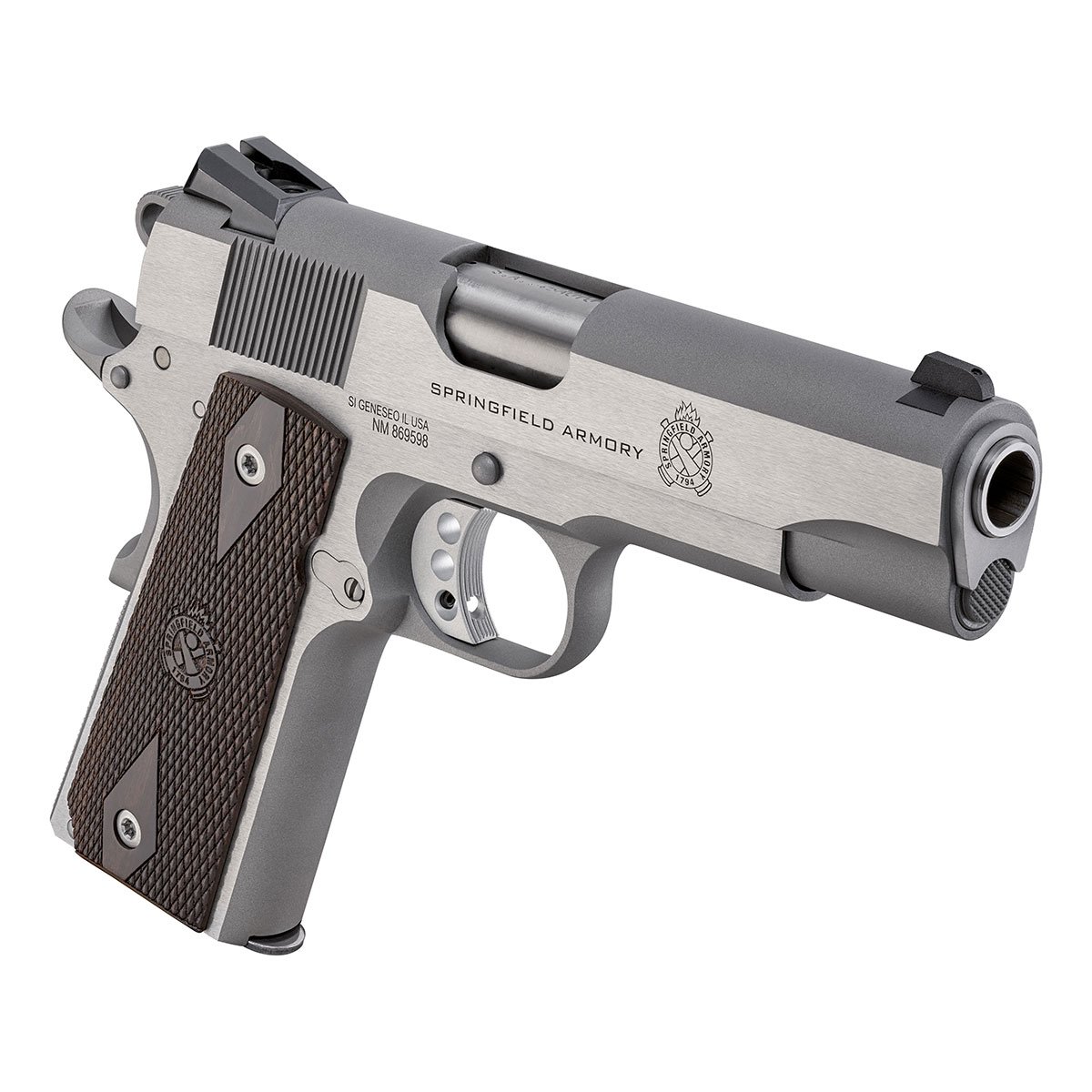 SPRINGFIELD ARMORY 1911 Garrison 45 ACP 5" BBL (1)7RD Mag Stainless SKU ...