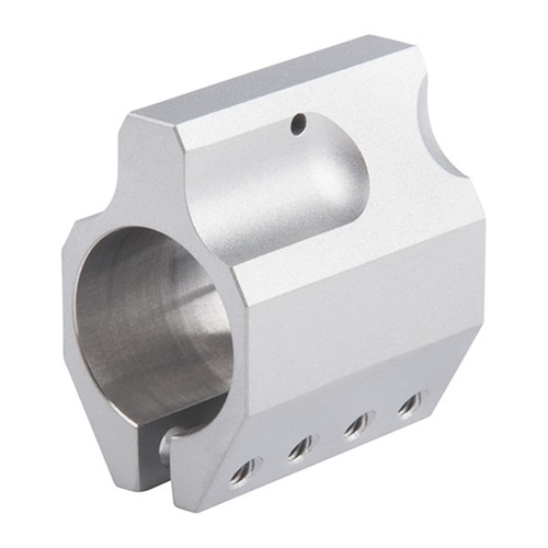 J P ENTERPRISES A2-Style Gas Block .750 Bore, Black, Stainless Steel ...