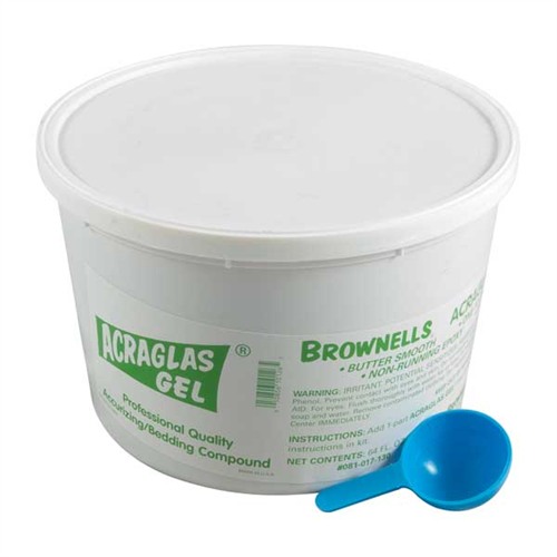 BROWNELLS ACRAGLAS GEL® RESIN & HARDENER