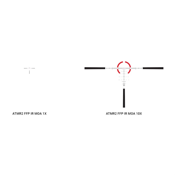 ATHLON OPTICS ARES ETR 1-10X24MM FFP ILLUMINATED RIFLE SCOPE