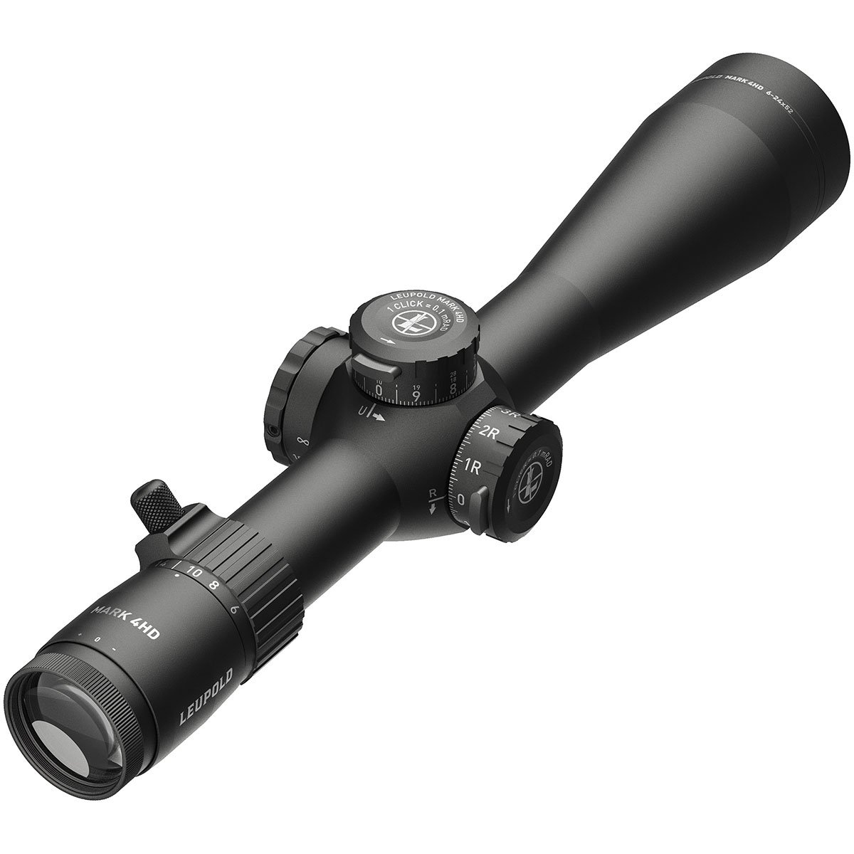 LEUPOLD MARK 4HD 6-24x52mm FFP PR2-MOA Reticle Black SKU: 430107104