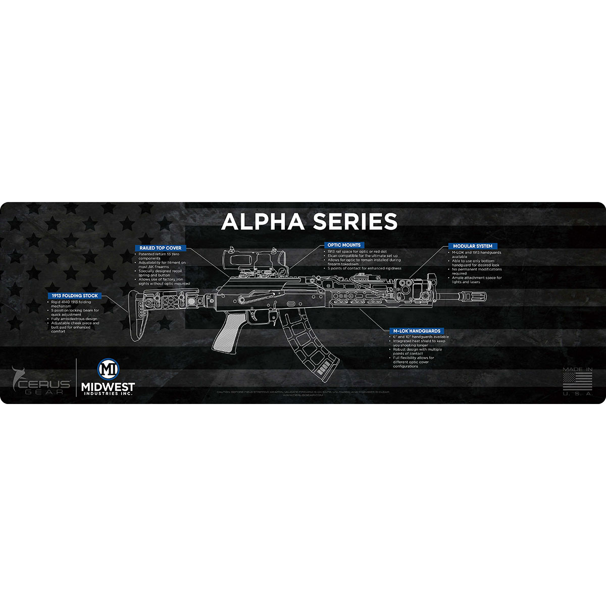 MIDWEST INDUSTRIES, INC. BENCH MATS