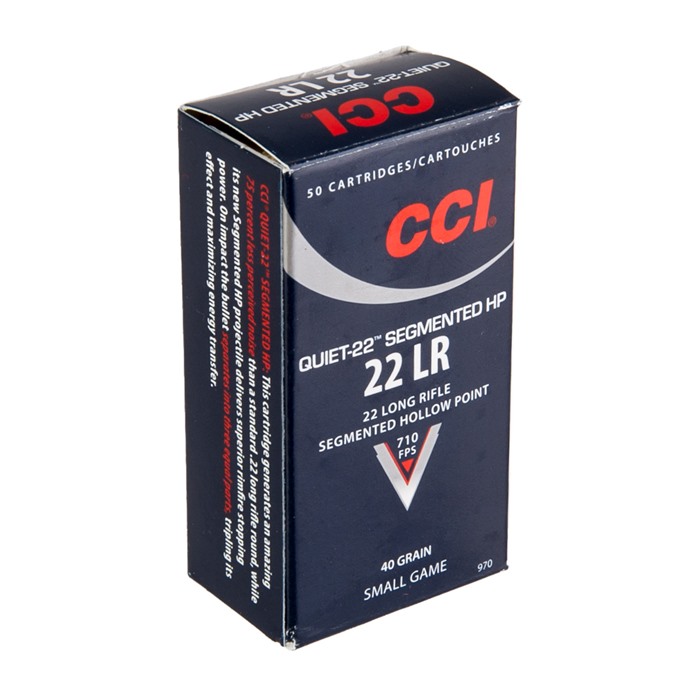 CCI QUIET-22 22 LONG RIFLE RIMFIRE AMMO