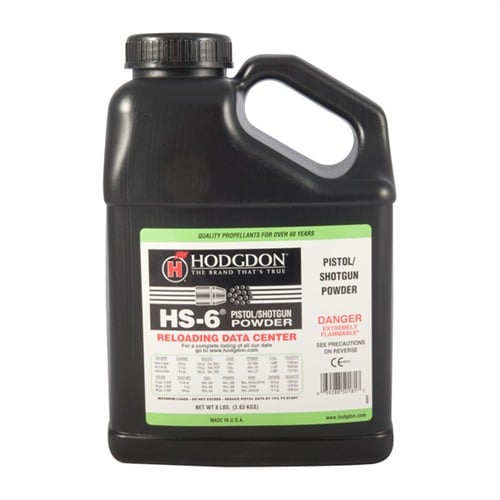 HODGDON POWDER CO., INC. HODGDON HS6 SMOKELESS POWDER
