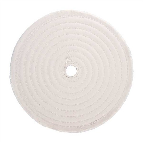 BROWNELLS 10" Stitched Muslin Wheel 3/4" Arbor SKU: 032938750