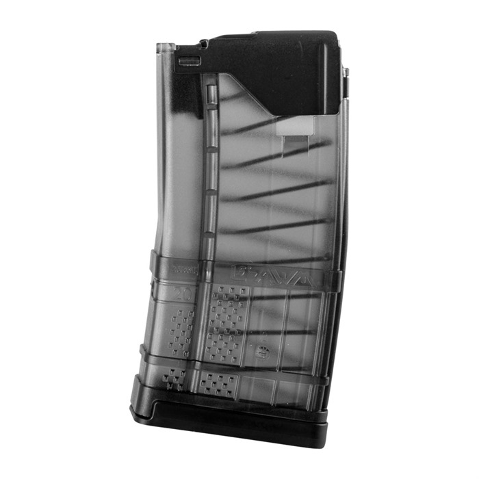 LANCER SYSTEMS AR-15 L5AWM Magazine 223/5.56 20rd Polymer Translucent ...