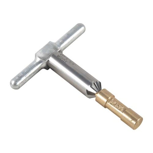 BROWNELLS 45 DEGREE MUZZLE/CYLINDER CHAMFERING CUTTER & BRASS PILOT