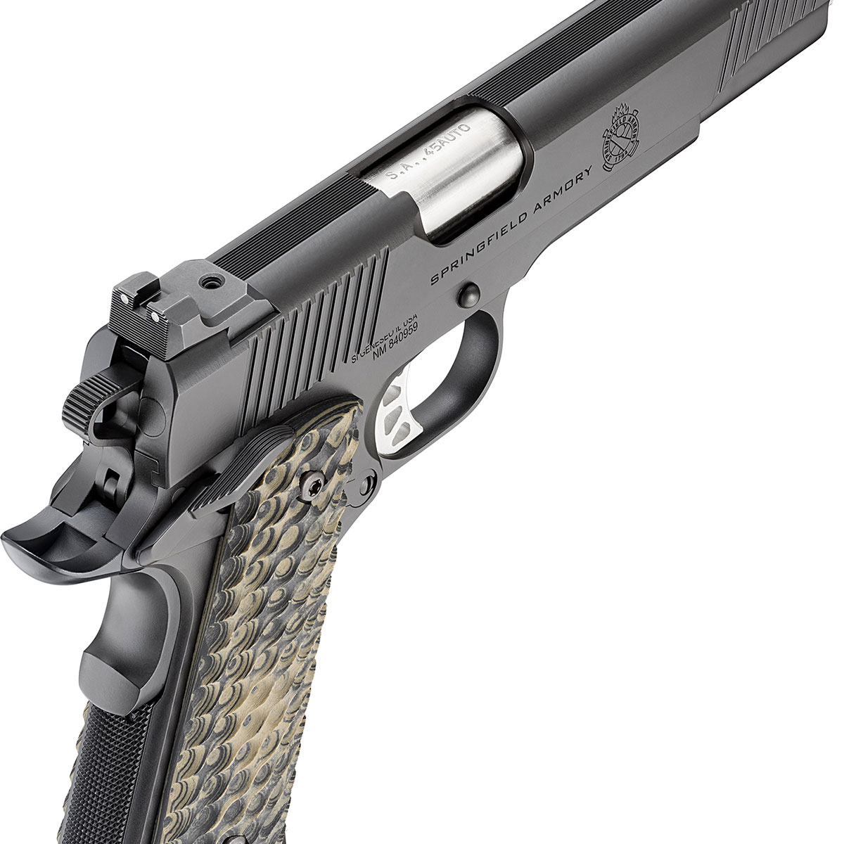 SPRINGFIELD ARMORY 1911 TRP 45 ACP 5" BBL (3)8RD Mag W/Light Rail Black ...