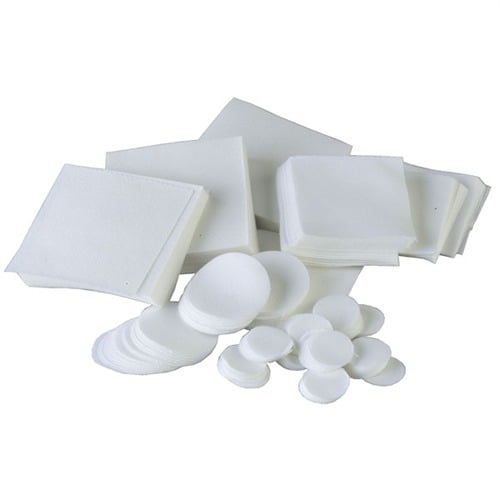 BROWNELLS ROUND 100% COTTON TWILL PATCHES