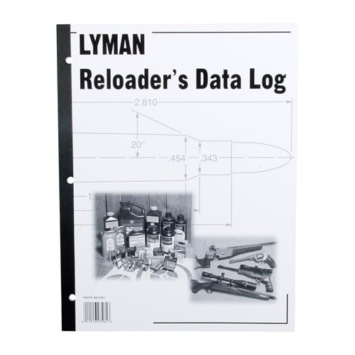 LYMAN RELOADER'S LOG