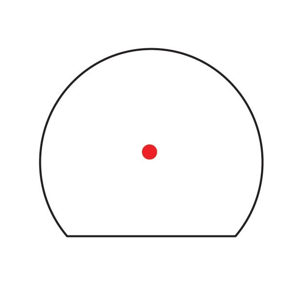 Crosshair Reticle Red Dot