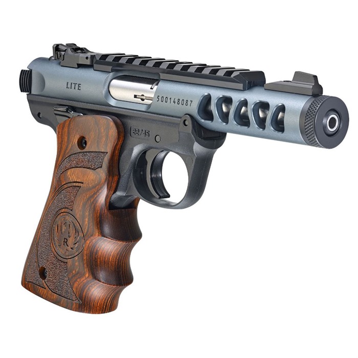 RUGER Mark IV 22/45 Lite 22 LR 4.4" Thrd BBL (2)10RD Mags Two-Tone SKU ...