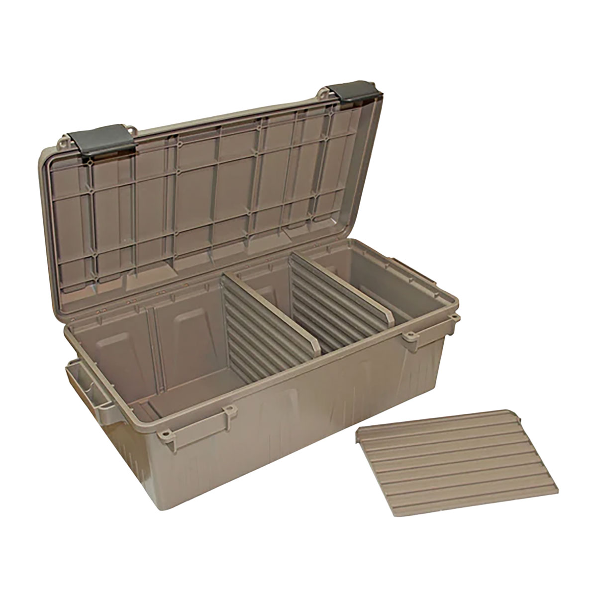 MTM Ammo Crate 5-Can Multi-Cal Mini Polymer Dark Earth/Army Grn SKU ...