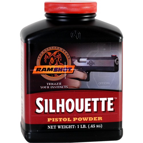 RAMSHOT POWDER SILHOUETTE SMOKELESS PISTOL POWDER
