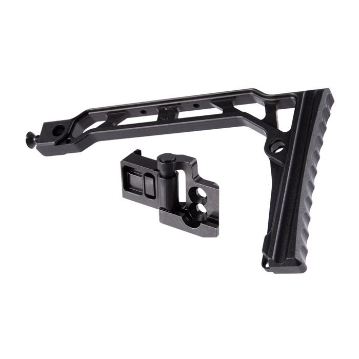 JMAC CUSTOMS LLC SS-8R Skeleton Stock With Rise & JMAC 1913 Folding Mech Tan SKU: 430104103