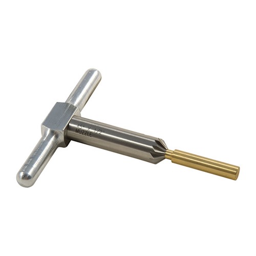 BROWNELLS 45 DEGREE MUZZLE/CYLINDER CHAMFERING CUTTER & BRASS PILOT