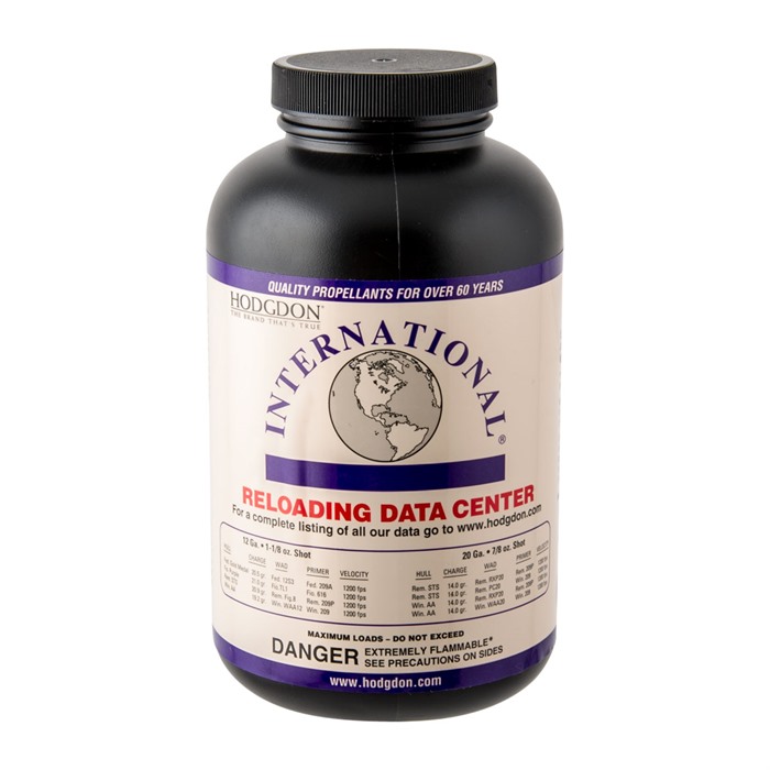 HODGDON POWDER CO., INC. HODGDON INTERNATIONAL CLAYS POWDER
