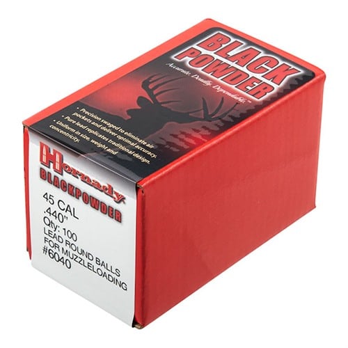 HORNADY ROUND BALLS 45 CALIBER MUZZLELOADING BULLETS