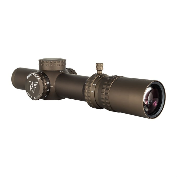 NIGHTFORCE ATACR 1-8X24MM F1 FFP ILLUMINATED RIFLE SCOPE