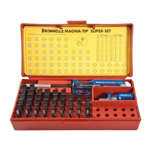BROWNELLS MAGNA-TIP 44 BIT PROFESSIONAL SCREWDRIVER SET