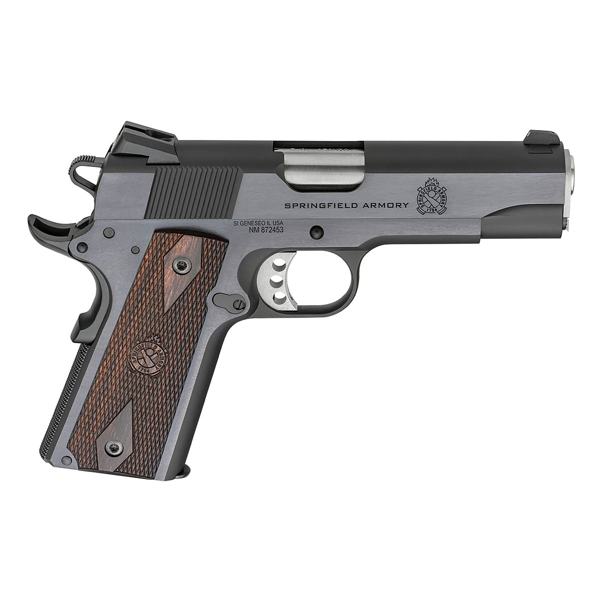 SPRINGFIELD ARMORY 1911 Garrison 45 ACP 4.25" BBL (1)7RD Mag Stainless ...
