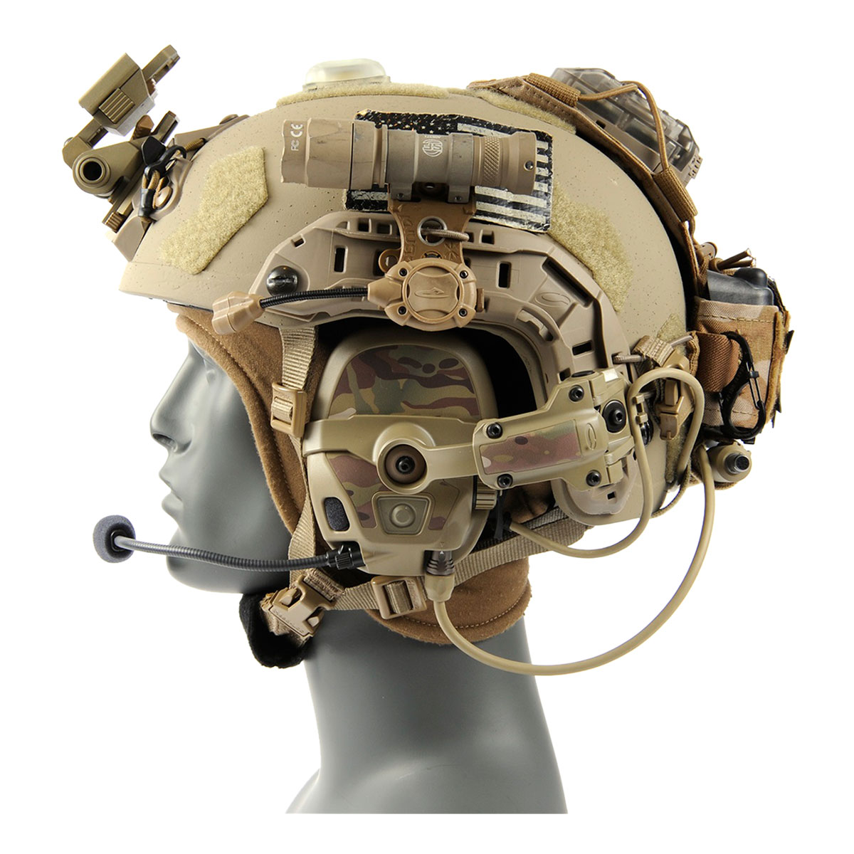 UNITY TACTICAL KNUCKL HELMET MOUNT KIT