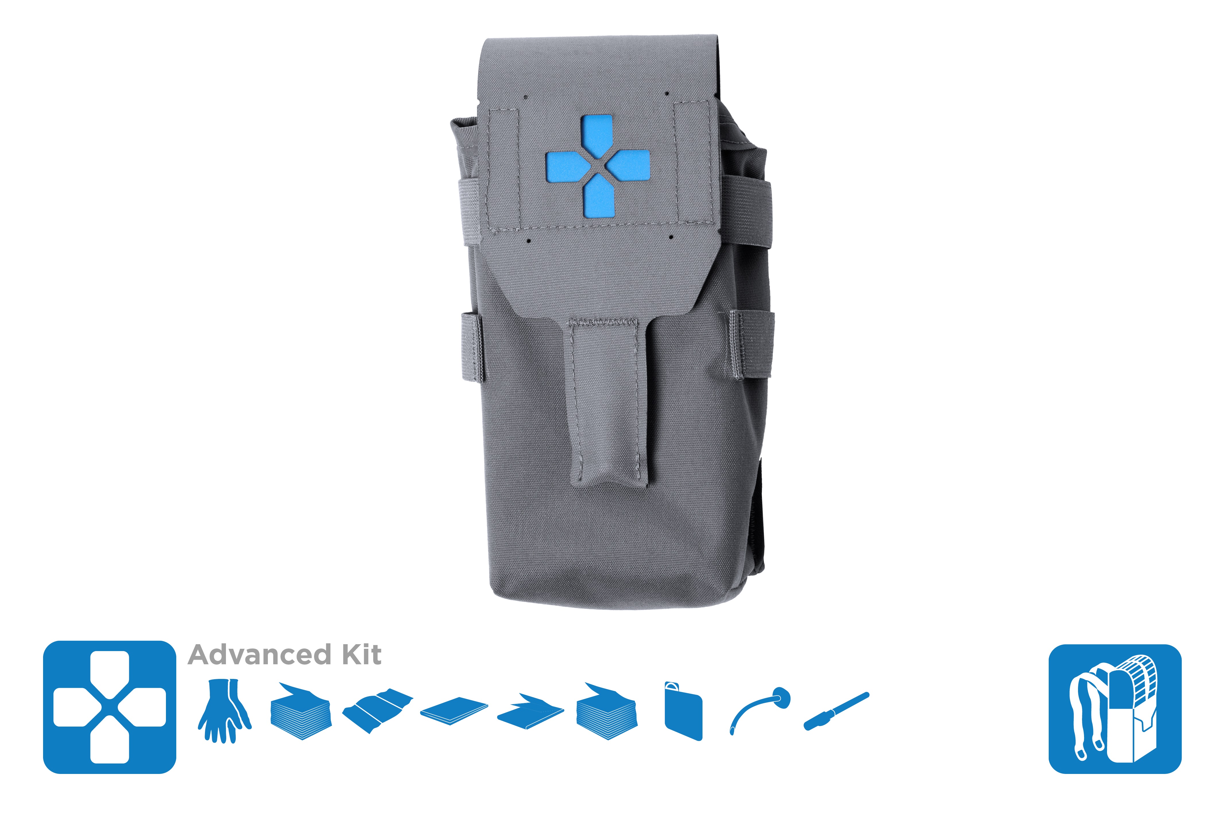 BLUE FORCE GEAR MICRO TRAUMA KIT NOW! – SMALL ADVANCED KIT | Brownells
