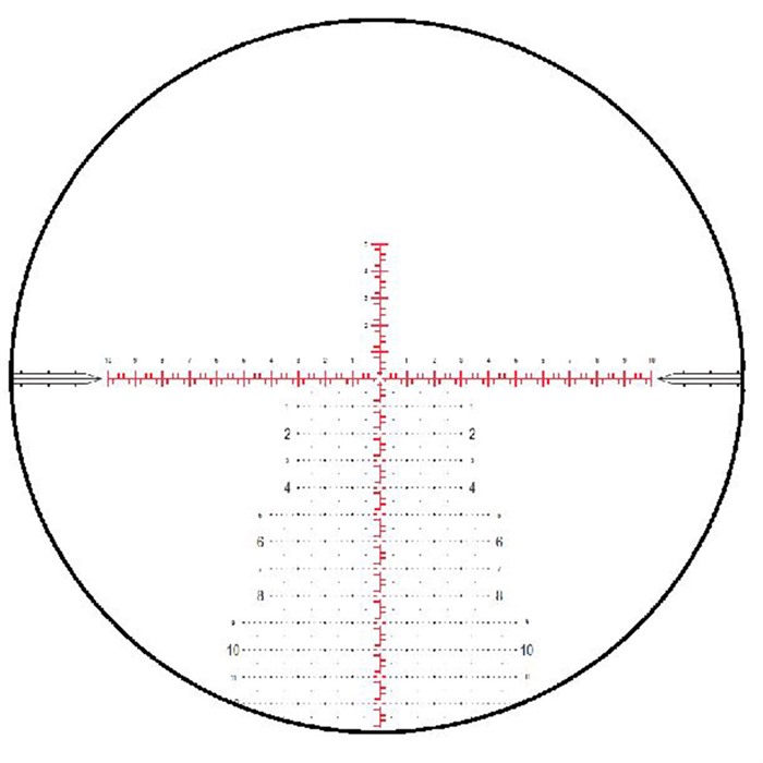 NIGHTFORCE ATACR 5-25X56MM F1 FFP ILLUMINATED RIFLE SCOPE