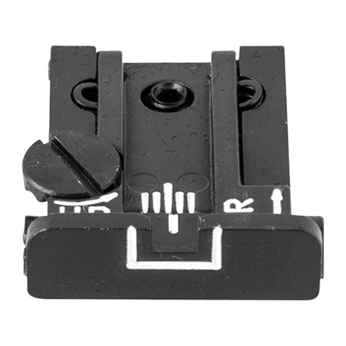 L.P.A. SIGHTS COLT WHITE OUTLINE ADJUSTABLE REAR SIGHT