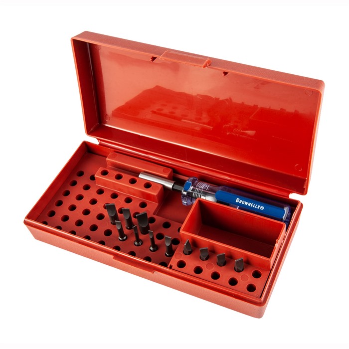 BROWNELLS #1 Standard Magna-Tip Set W/Magnetic LE Handle SKU: 080101804