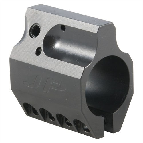 J P ENTERPRISES A2-Style Gas Block .750 Bore, Black, Stainless Steel ...
