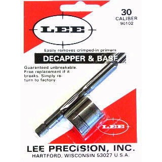 LEE PRECISION DECAPPER AND BASE