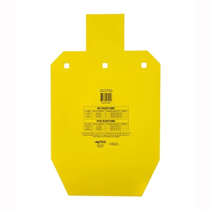 CALDWELL SHOOTING SUPPLIES IPSC AR500 STEEL TARGET