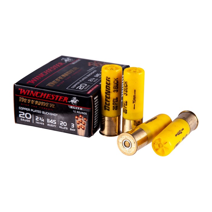 WINCHESTER DEFENDER 20 GAUGE SHOTGUN AMMO