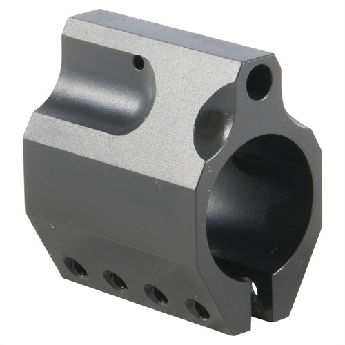 J P ENTERPRISES A2-Style Gas Block .750 Bore, Black, Stainless Steel ...