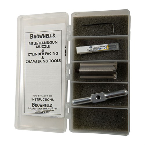 BROWNELLS 90 DEGREE MUZZLE FACING CUTTER & STEEL PILOT
