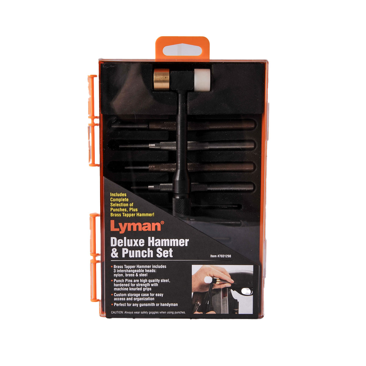 LYMAN DELUXE HAMMER & PUNCH SET