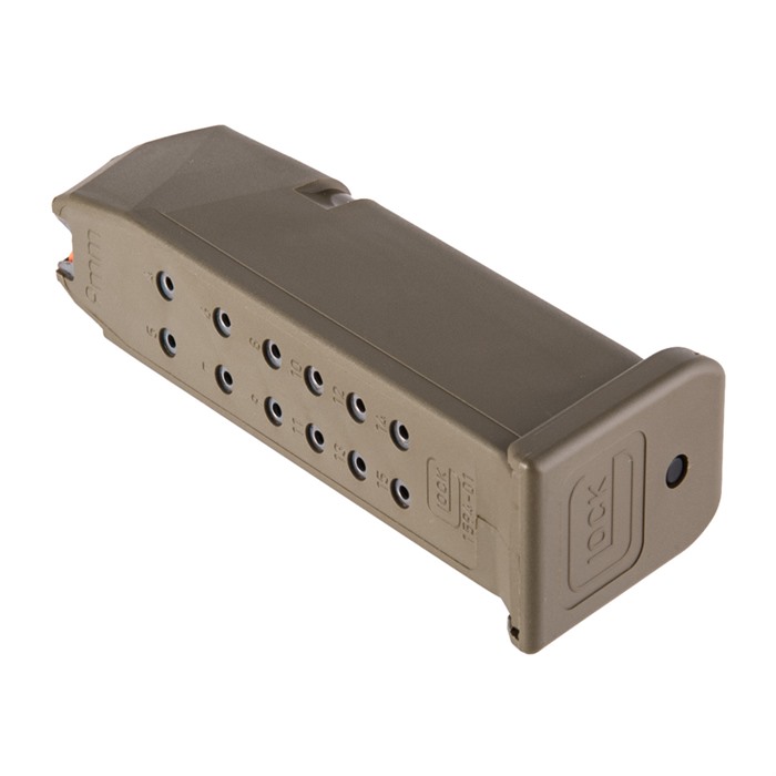 GLOCK Magazine 9mm Luger 10RD for Glock 19 Black 1/Pack SKU: 100002753